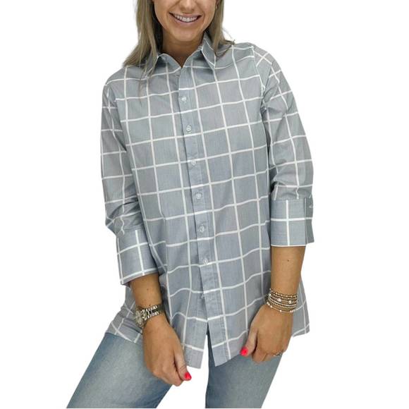 ravel | Tops | New Ravel Mallory Top In Gray | Poshmark